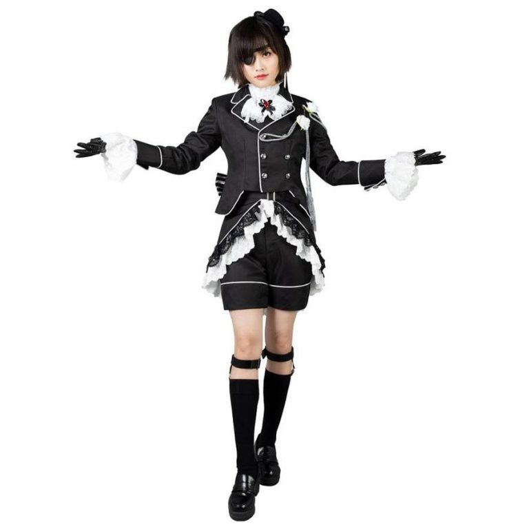 Azur Lane Atago Cosplay Costume Army Uniform Skirt Full Set - Cosplay Shop