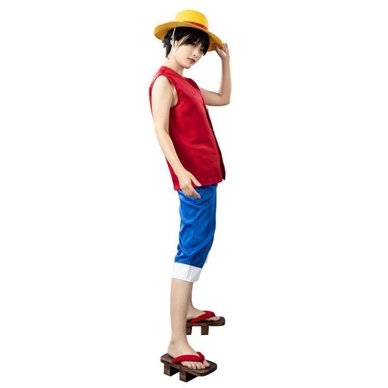 One Piece Monkey D. Luffy Cosplay Costumes Halloween Pirate Set cp04112 ...