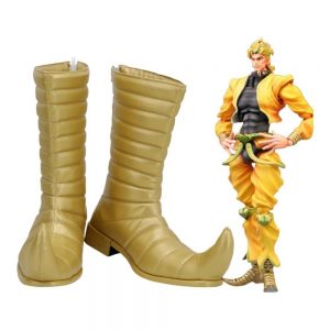 JoJo's Bizarre Adventure Dio Brando Cosplay Boots - Cosplay Shop