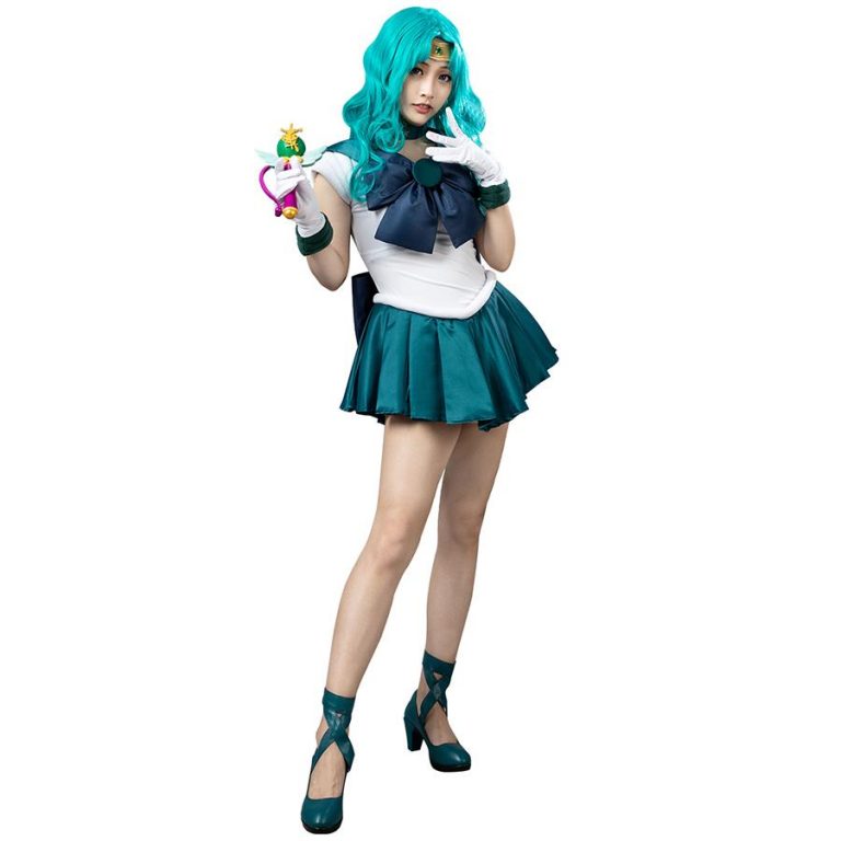Sailor Moon Sailor Neptune Kaiou Michiru Cosplay Costume cp00515 ...