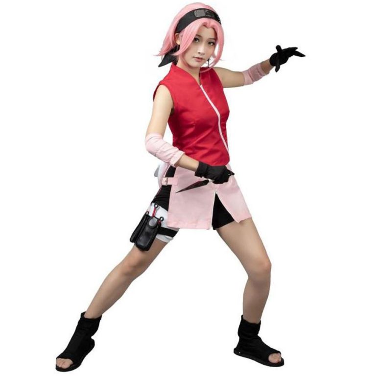 Naruto Shippuden Sakura Haruno Cosplay Costumes cp00132 - Cosplay Shop