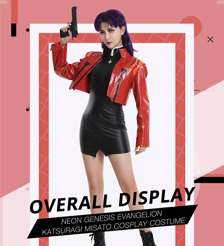 Neon Genesis Evangelion Katsuragi Misato Cosplay Costume - Cosplay Shop