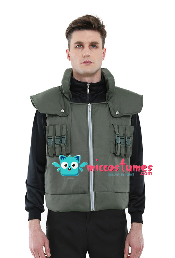 Naruto Cosplay Costume Kakashi Hatake Konoha Jounin Vest - Cosplay Shop