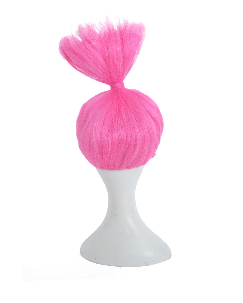 Trolls Princess Poppy Cosplay Wig with a Ponytail - Cosplay Shop