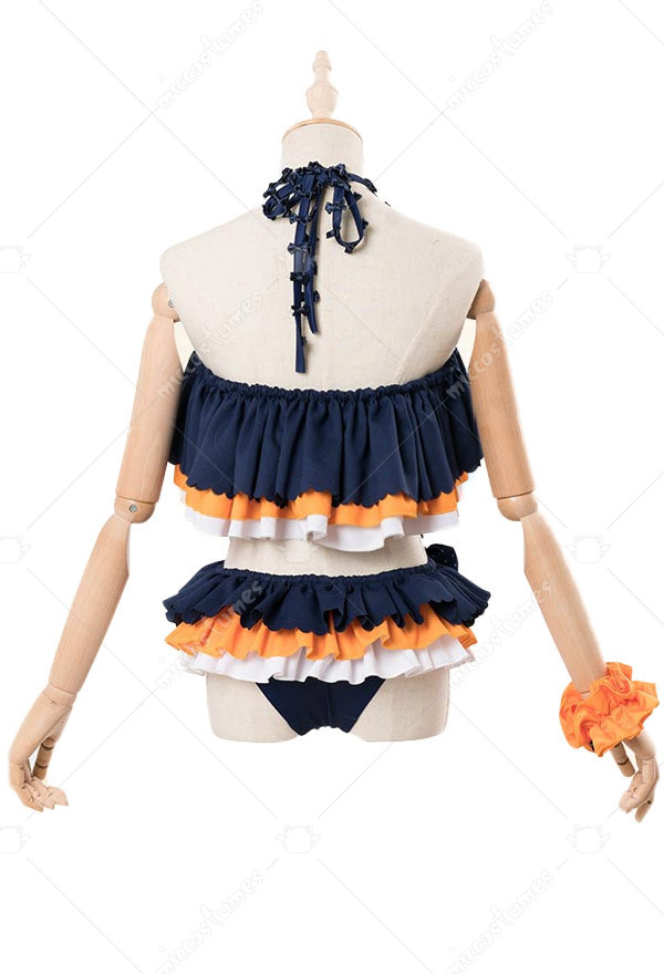 FGO Fate/Grand Order Abigail Williams Swimwear Bikini Cosplay Costume ...