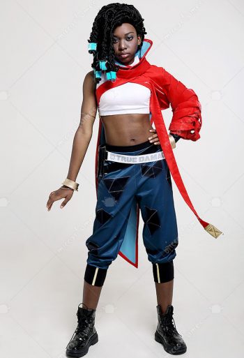 League of Legends LOL True Damage Senna Women Hip-hop Cool Cosplay ...