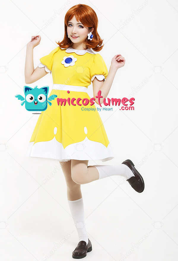 Tennis N64 Princess Daisy Cosplay Costume Dress - Cosplay Shop