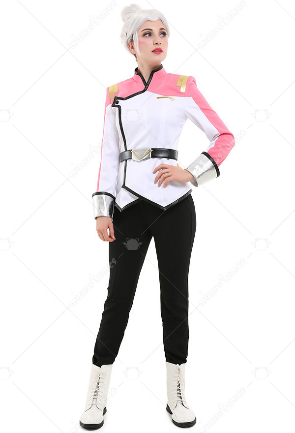 VLD Paladin Team Galaxy Garrison Princess Allura Pink Uniform Suit ...