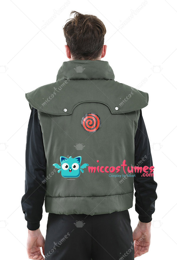 Naruto Cosplay Costume Kakashi Hatake Konoha Jounin Vest - Cosplay Shop