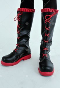 RWBY Ruby Rose Cosplay Shoes - Cosplay Shop