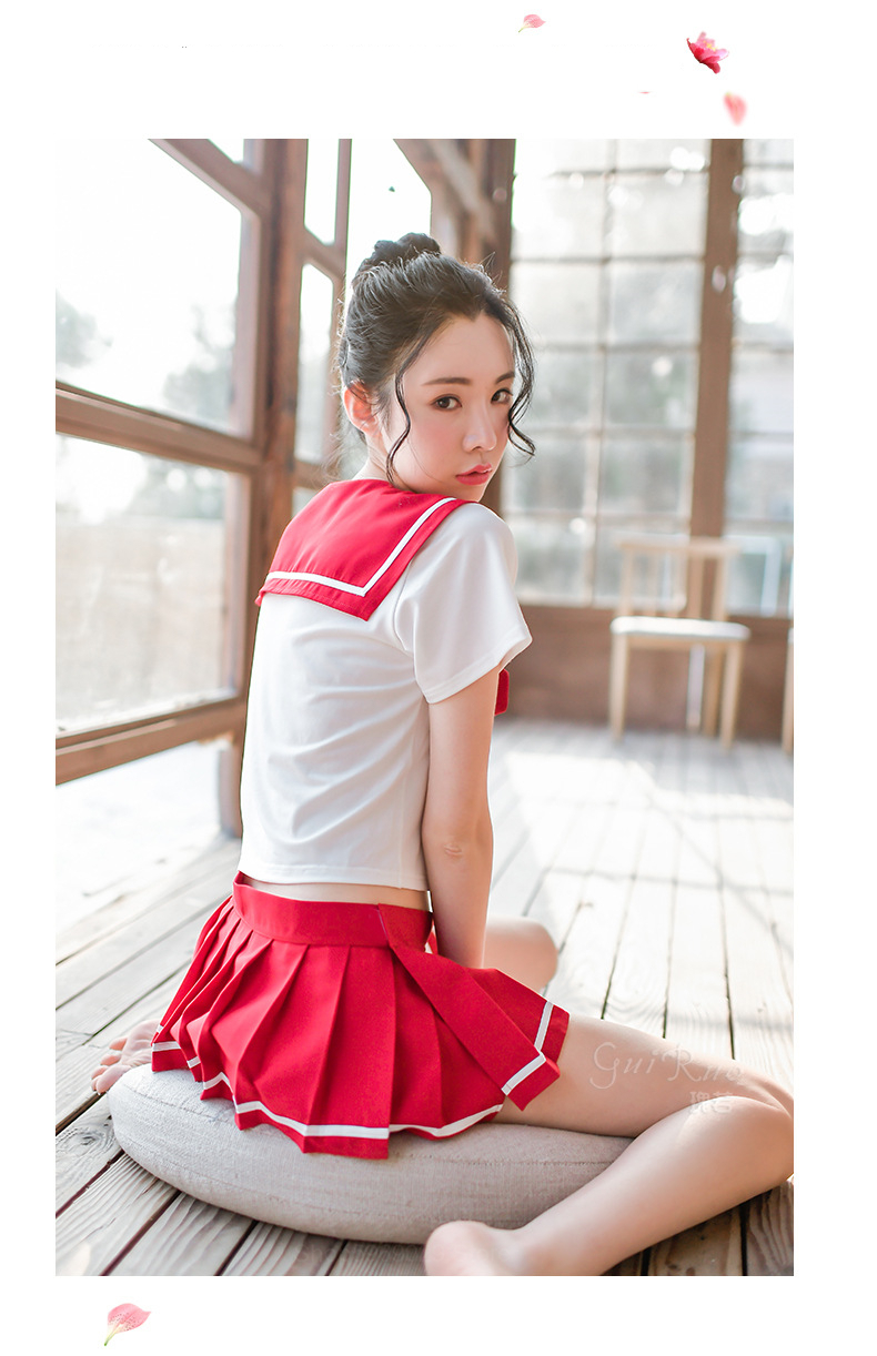 Japanese Style Women School Uniform Halloween Cosplay Sexy Cute Girl Jk Sailor Costumes Student ...