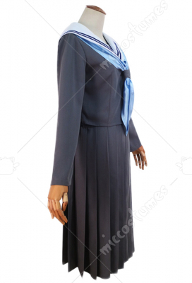 Kyou Kara Ore Wa Riko Akasaka Sailor Collar School Girl JK Uniform Cosplay Costume - Cosplay Shop