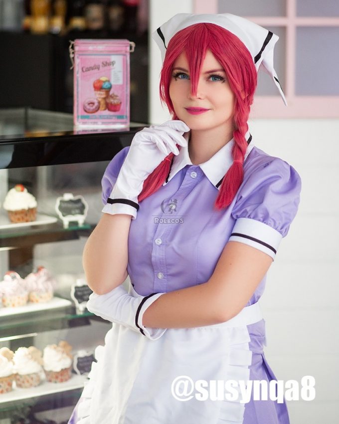 Blend S Miu Amano Purple Anime Cosplay Costumes - Cosplay Shop
