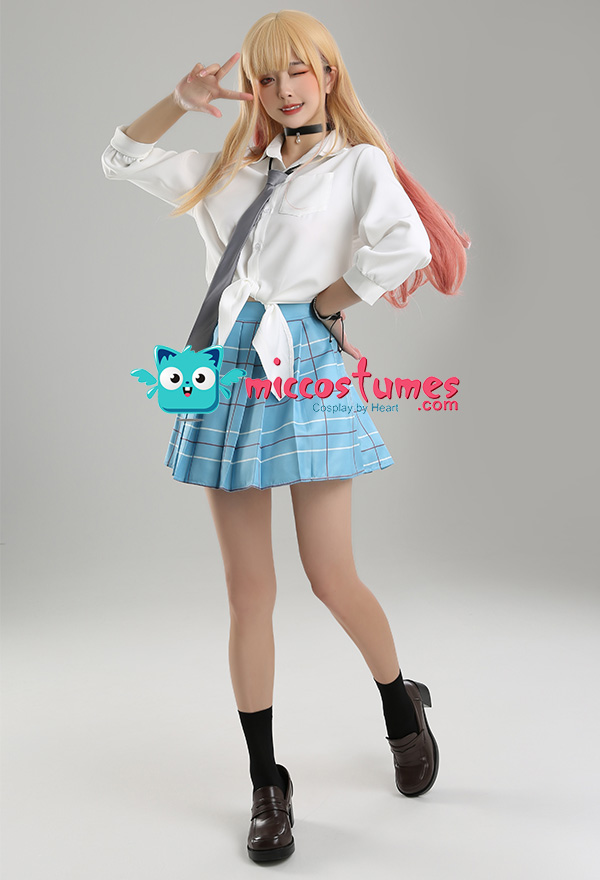 My Dress-Up Darling Marin Kitagawa JK Uniform Cosplay Costume with ...