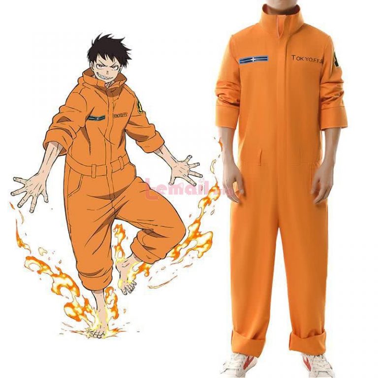 Fire Force Shinra Kusakabe Two Style Cosplay Costume Cosplay Shop