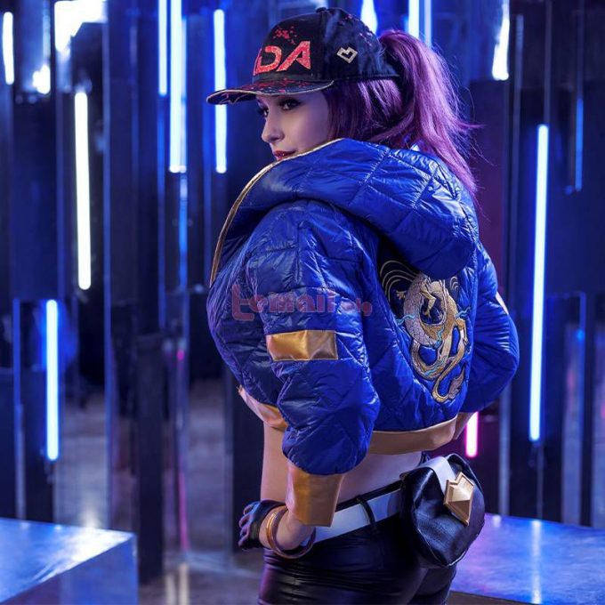 Lol Kda Skin Akali Outfit Fullsets Cosplay Costume - Cosplay Shop